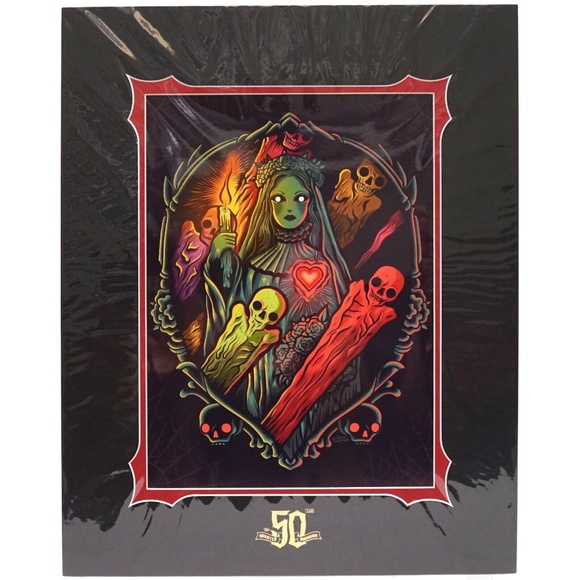 Disney | Art | Disney Parks Haunted Mansion Here Comes The Bride Print ...